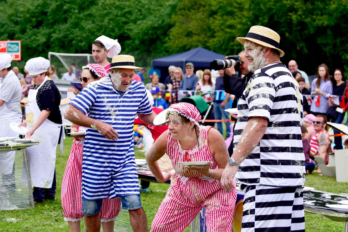 The World Custard Pie Championships are taking place Maidstone