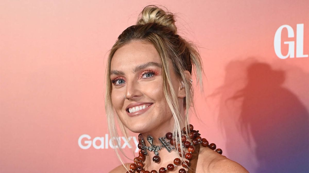 Perrie Edwards shares photos of children Axel and Alanis from wedding