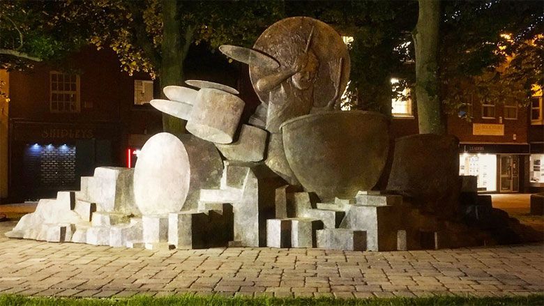 Led Zeppelin's John Bonham immortalised with statue in Redditch to mark ...