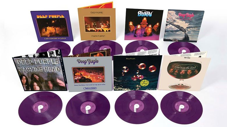 Deep Purple to release eight classic albums on purple heavyweight vinyl