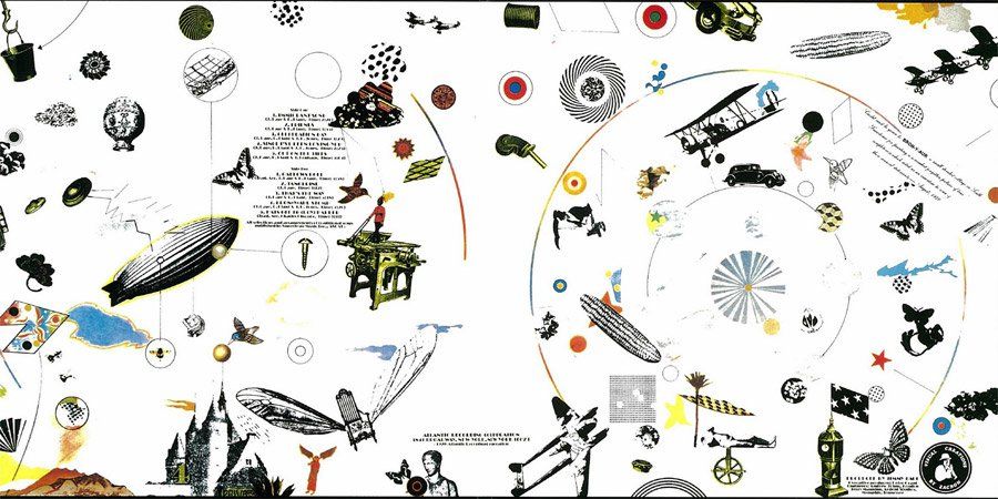 50 datos sobre las portadas de los álbumes de Led Zeppelin
