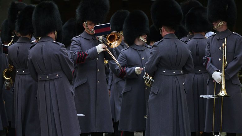 Watch Royal Guards perform Queen's 'Bohemian Rhapsody' at Buckingham Palace