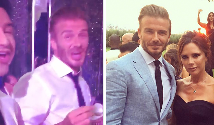 Watch: David Beckham sings to Rick Astley as Victoria shows off ...
