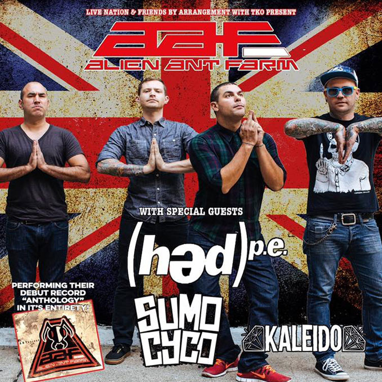 Alien Ant Farm confirm extensive autumn 2016 UK tour | Music - Kerrang ...