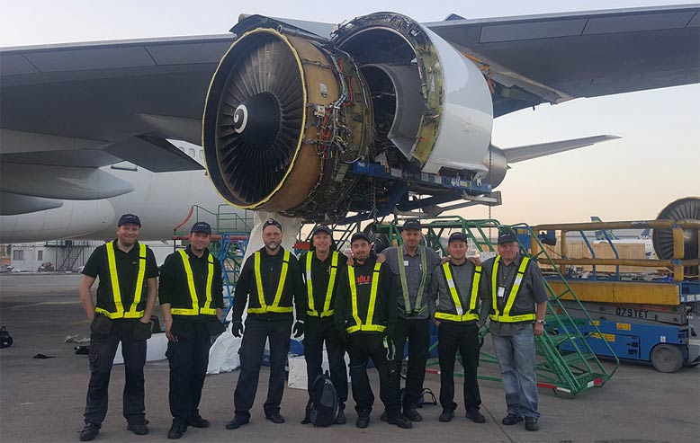 Iron Maiden's Ed Force One fully repaired with two £2.8million engines ...