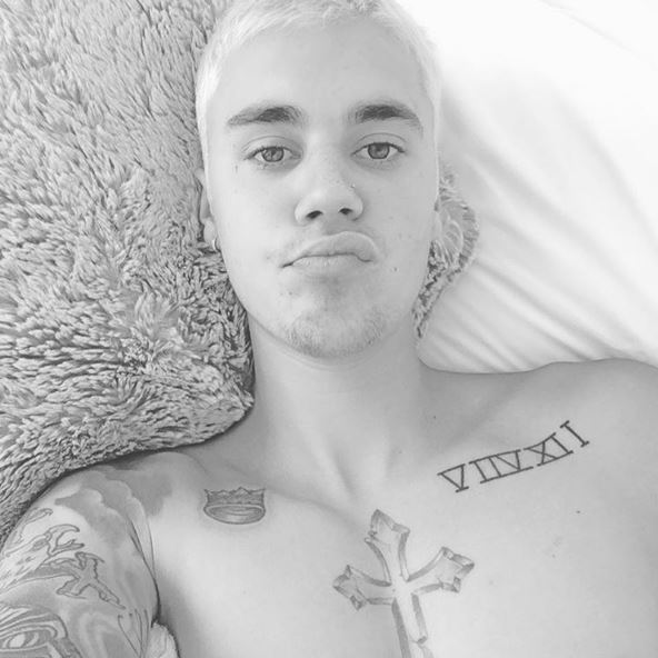 Justin Bieber presents his ‘pretty boy’ face following fist fight ...