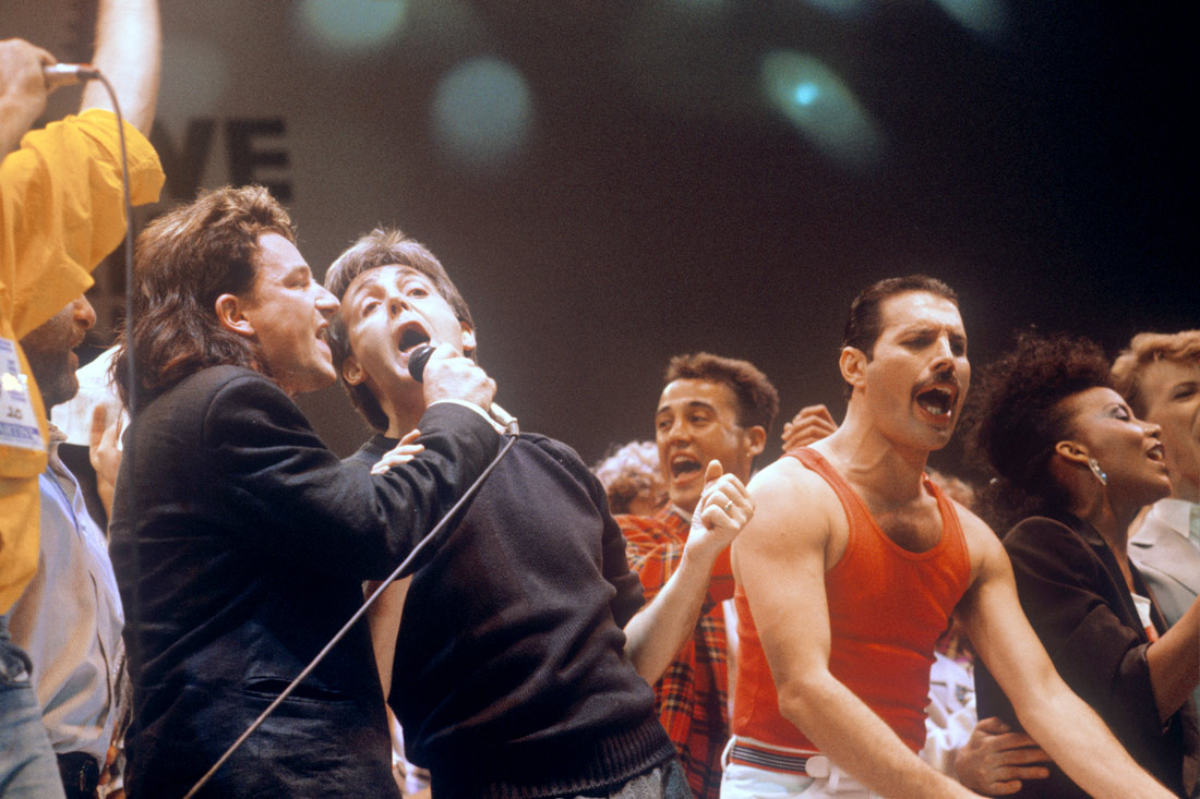 Live Aid 30th anniversary: 30 defining photos of the historic gig ...