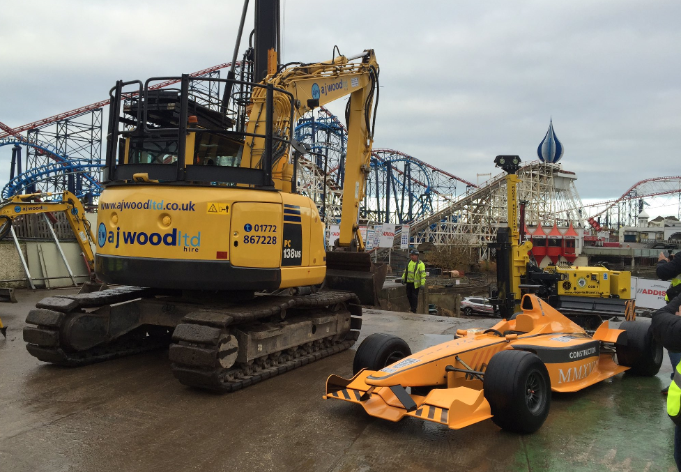 Work begins on new rollercoaster at Blackpool Pleasure Beach | News ...