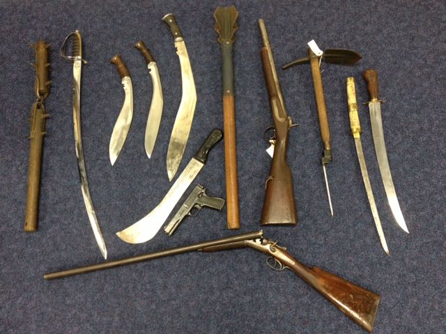 Weapons-handling crime down 64% over last decade | News - Clyde 1