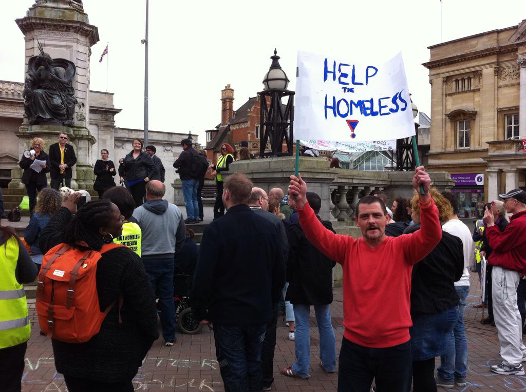 Protest March To Support Hull's Homeless | News - undefined