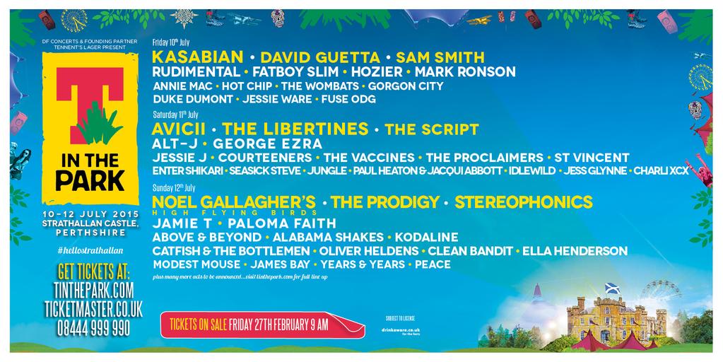 T in The Park Line-Up Revealed | News - undefined