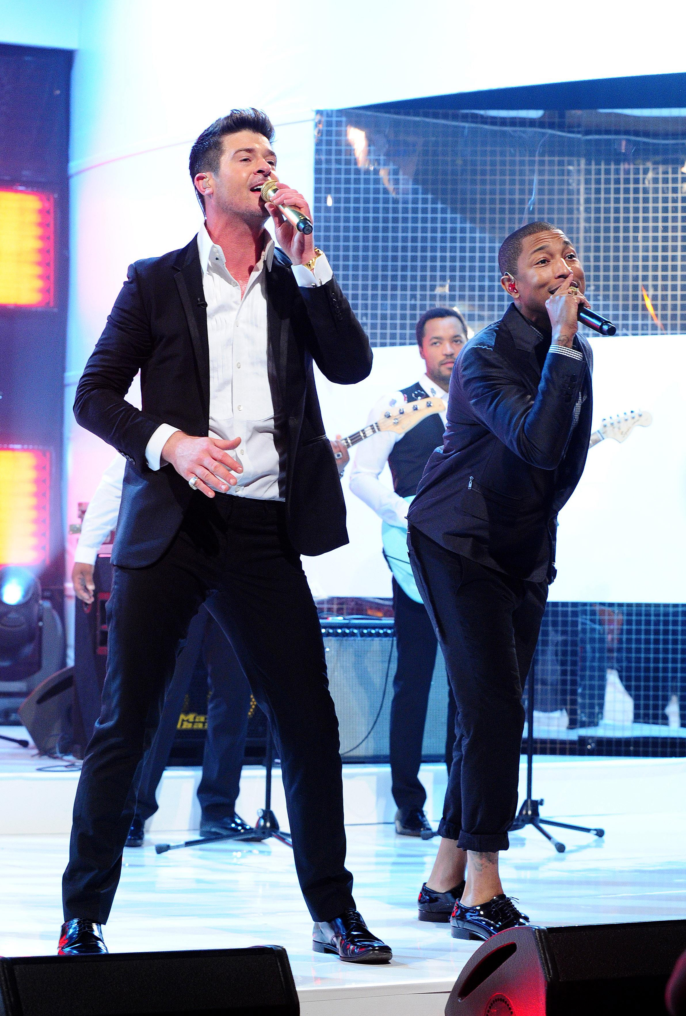 Pharrell Williams and Robin Thicke to appeal ‘Blurred Lines’ ruling ...