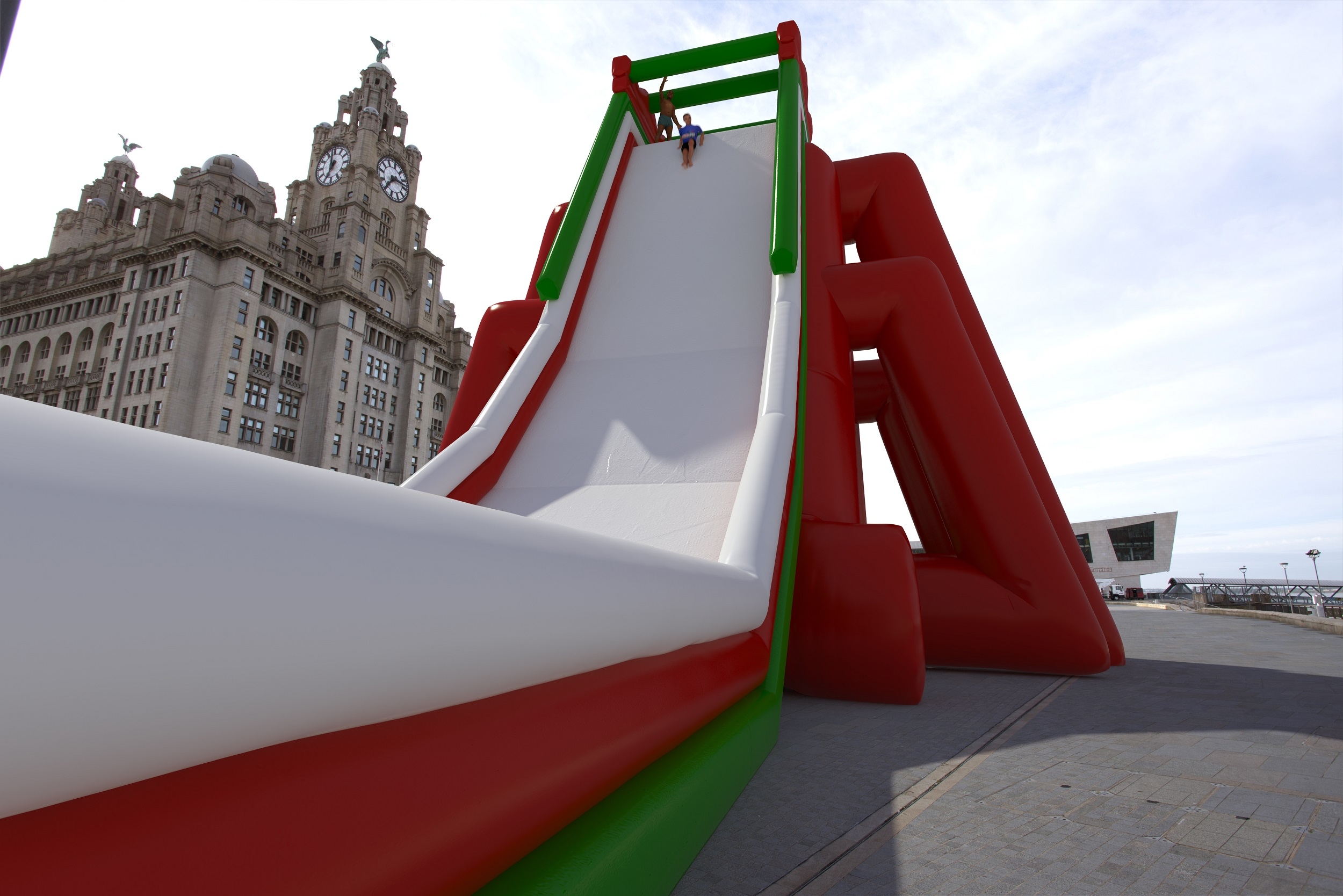 Europe's Largest Inflatable Slide Coming To Liverpool | News - undefined