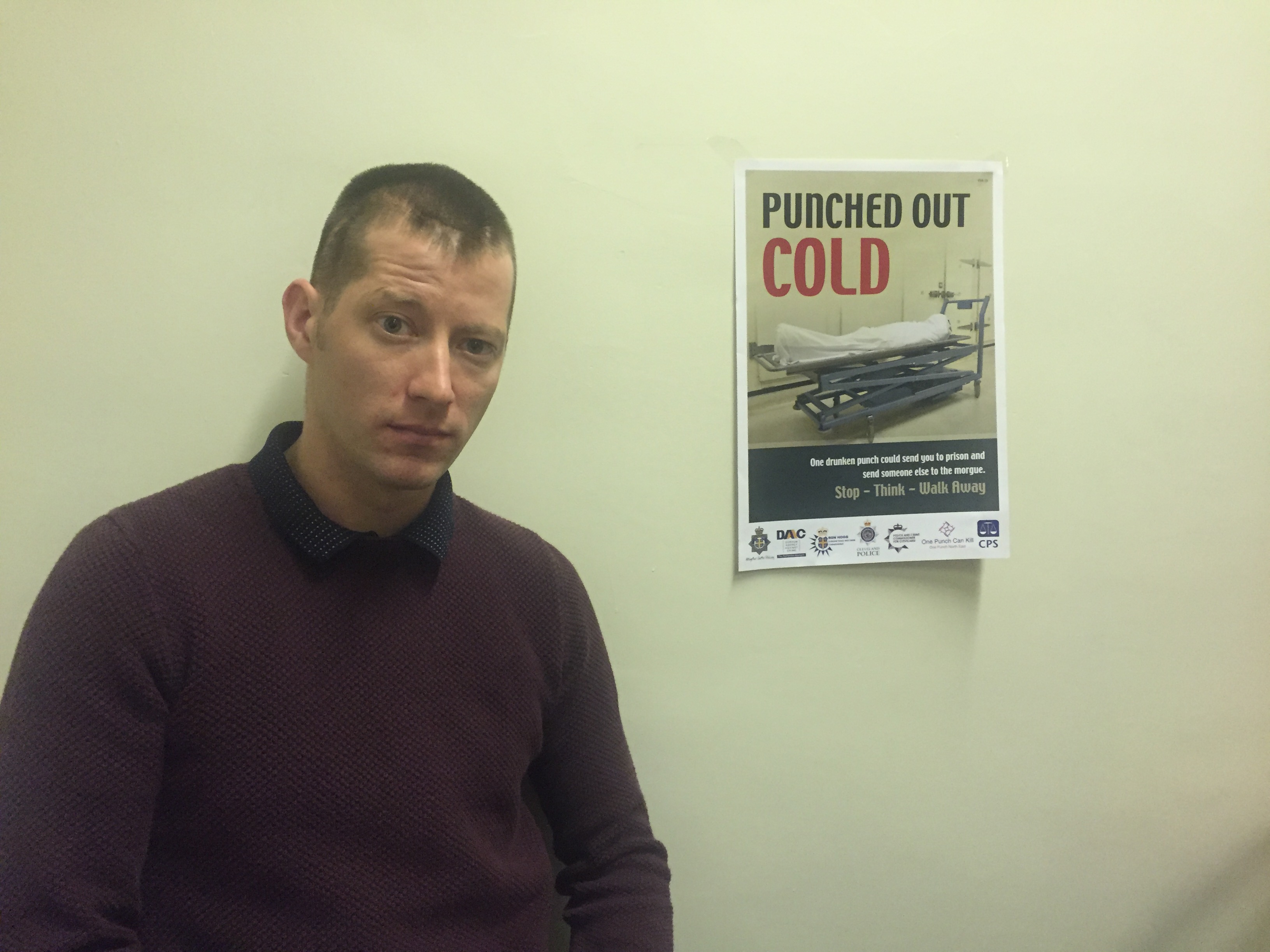 Darlington Ex-Solider Supports 'One Punch' Campaign | News - undefined