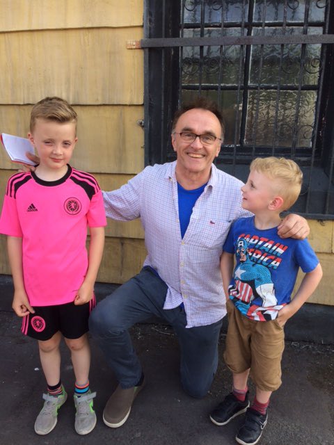 VIDEO: Danny Boyle in Clydebank to film Trainspotting 2 | News - Clyde 1