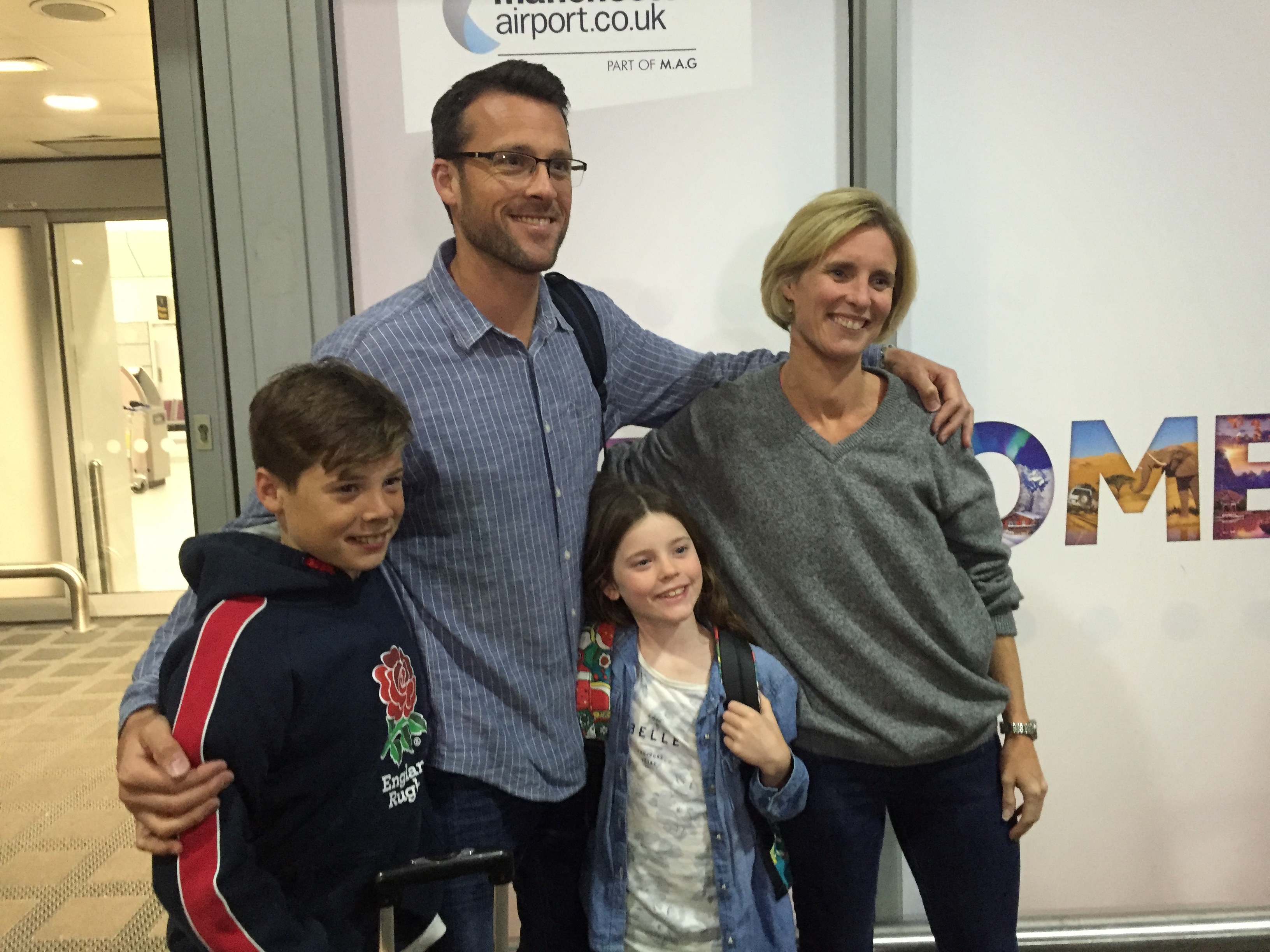 Family Relieved To Arrive Back In Manchester | News - Greatest Hits ...