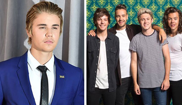 Justin Bieber makes cheeky dig at One Direction over shared album ...