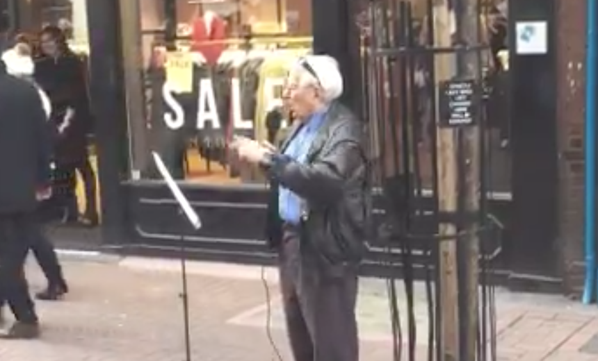WATCH: OAP’s cover of Stormzy’s Shut Up goes viral | Celebrity - Hits Radio