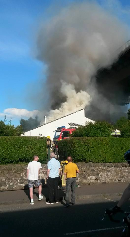 Fire Crews Tackle Blaze At Church In Old Kilpatrick | News - undefined