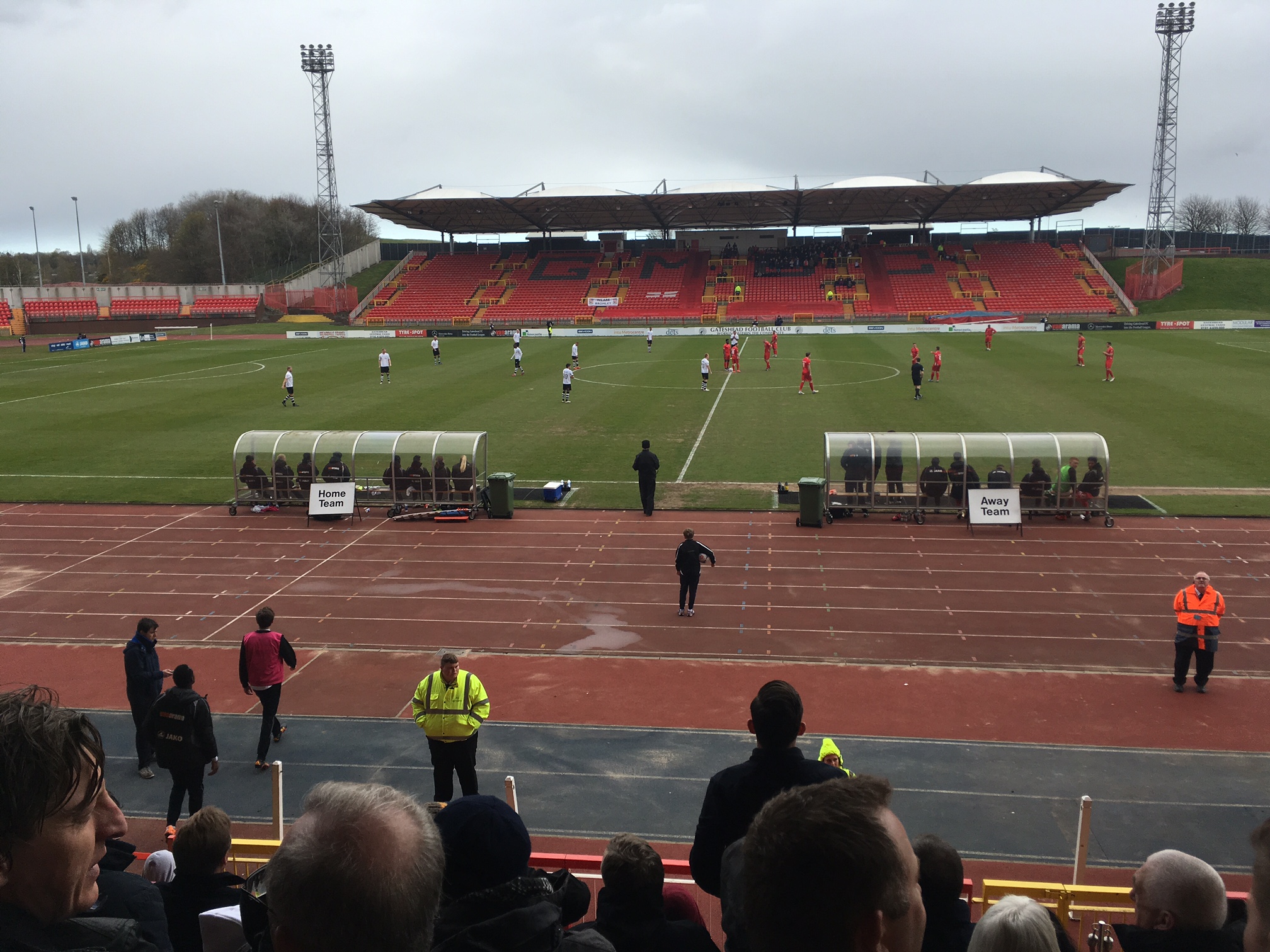 Suspected arson attack at Gateshead Stadium | News - undefined
