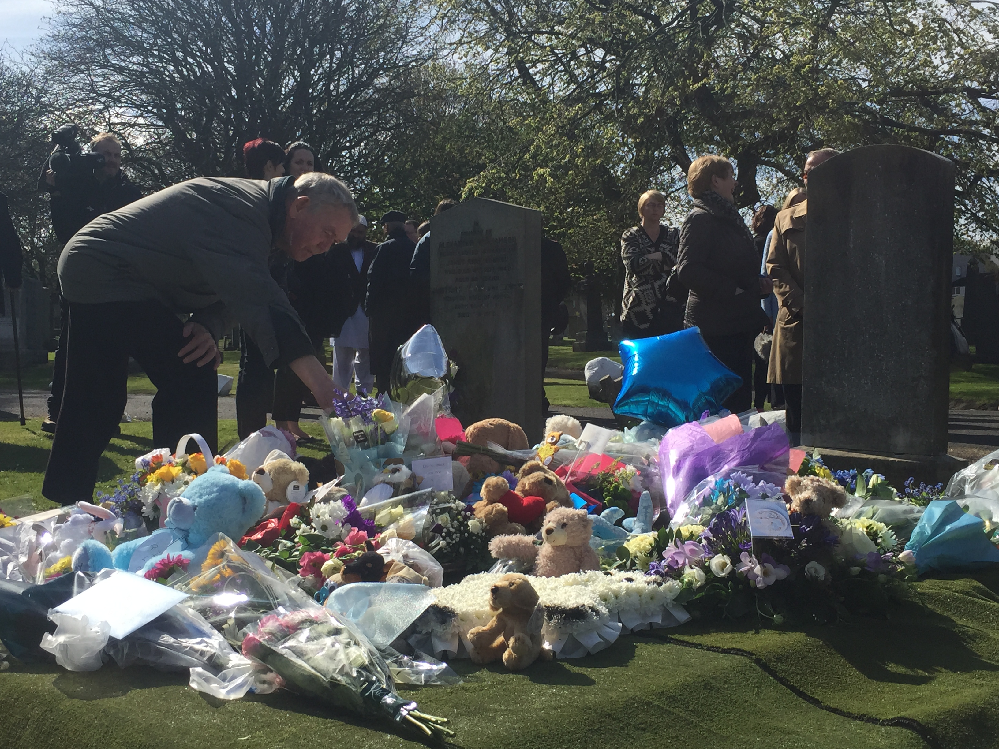 Hundreds Attend Baby Boy's Funeral At Seafield Crematorium | News - Forth 1