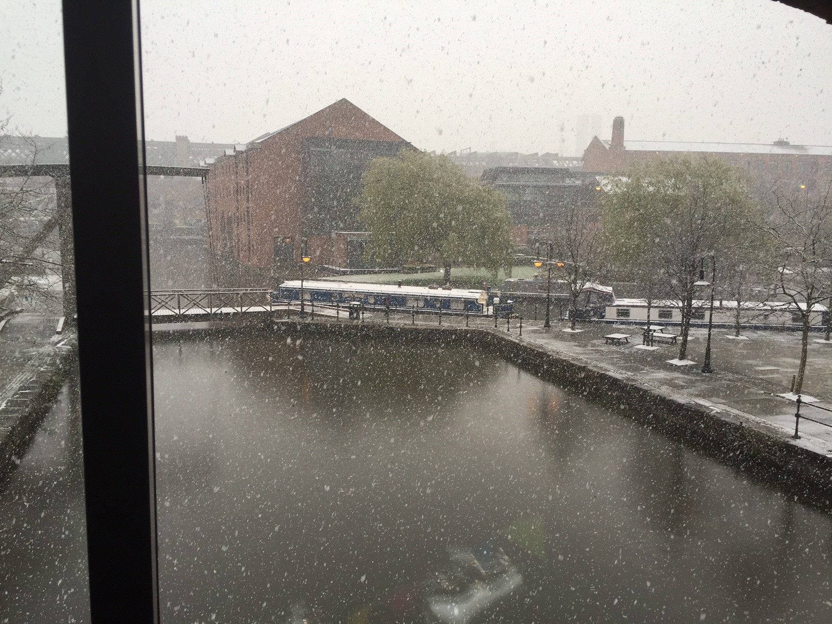 Manchester snow sprung a spring surprise | News - undefined