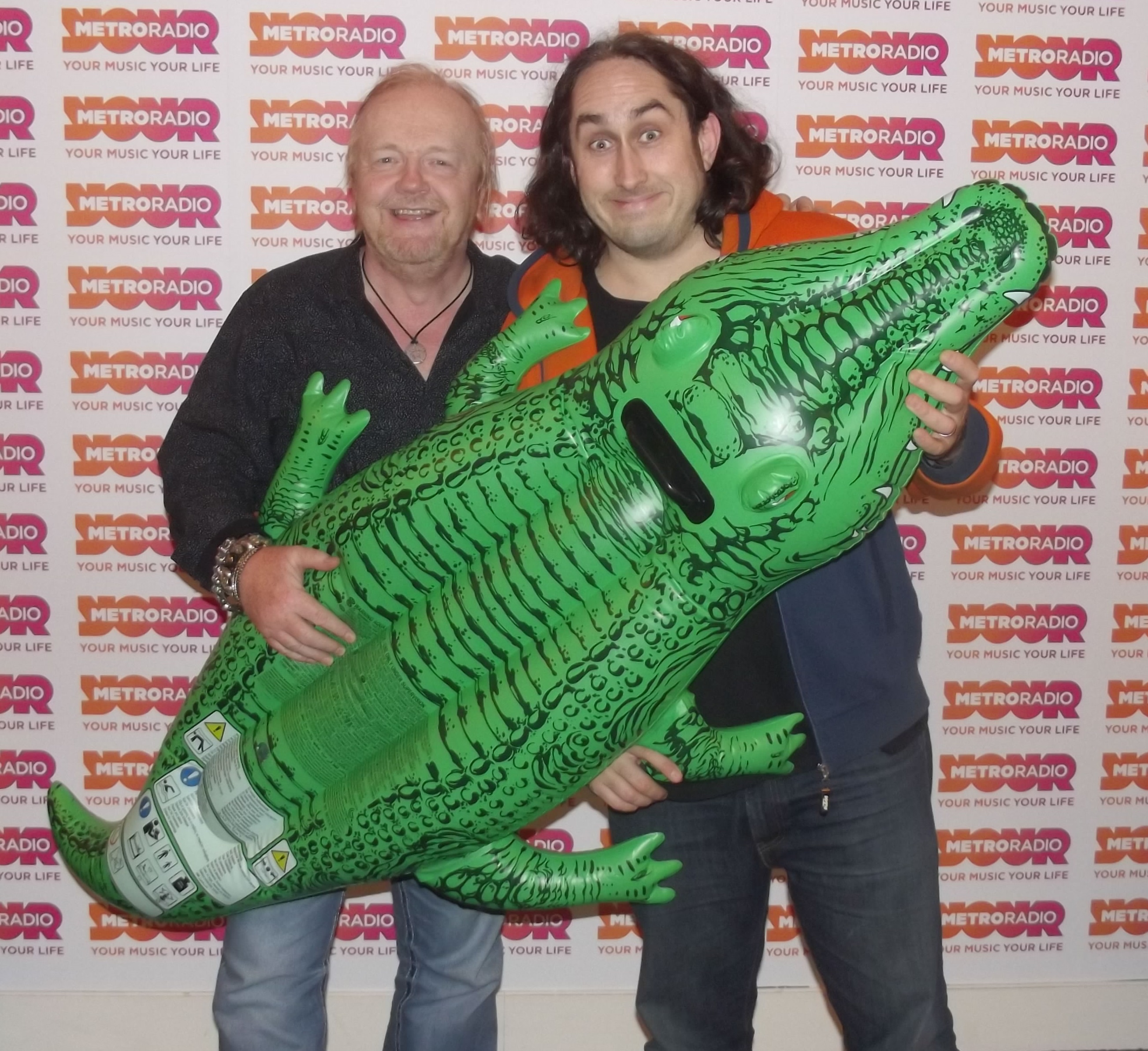 LISTEN: Alan Robson and Ross Noble and the lesser spotted Crocodile ...