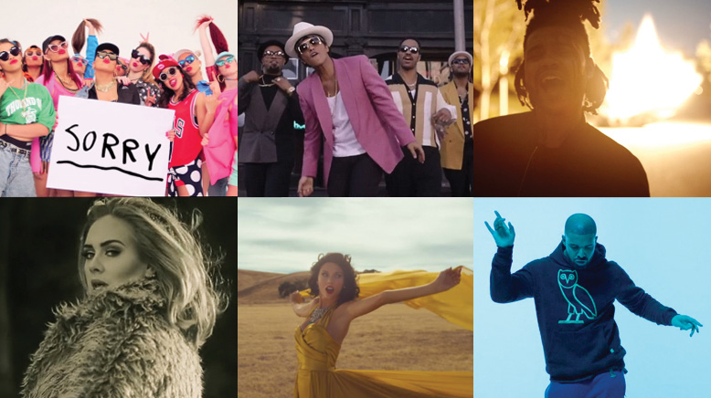 2015’s biggest hits in 5 minutes | Music - KISS