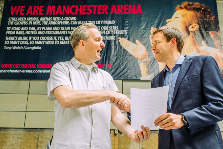 'We Are Manchester' tribute for the arena's 20th anniversary | News ...